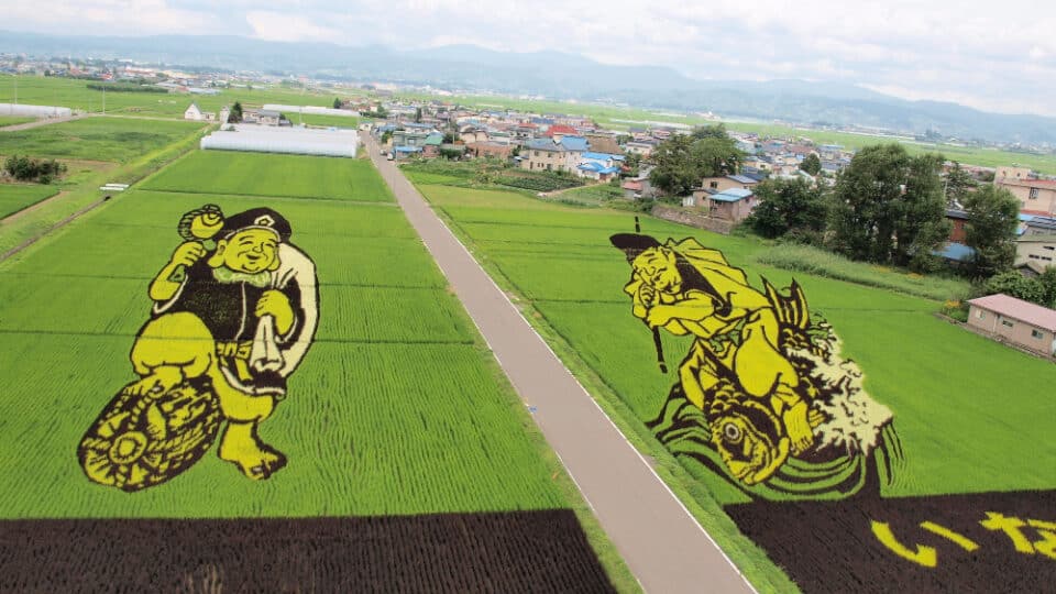 Rice Paddy Art: A Sustainable Way to Celebrate Nature | Arigato Travel